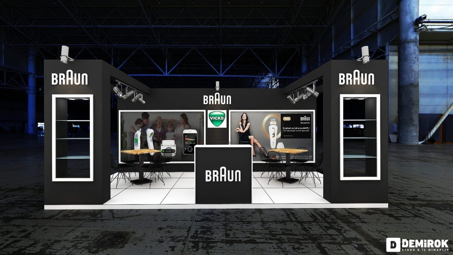 Braun - Fair Stand Design Demirok Mimarlik