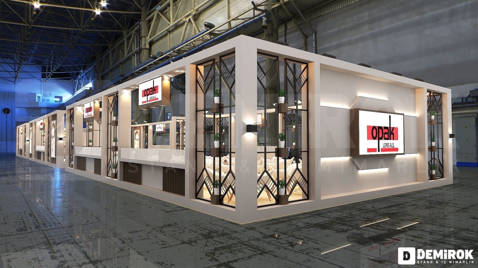 Opaque Lens - Silmo Optic Fair - Demirok İç Mimarlik - Fuar Stand Tasarımı